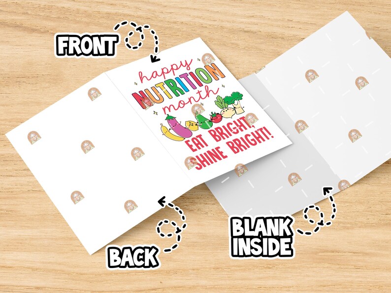 Nutrition Month Sign Printable, School Nutrition Month Décor, Nutrition ...