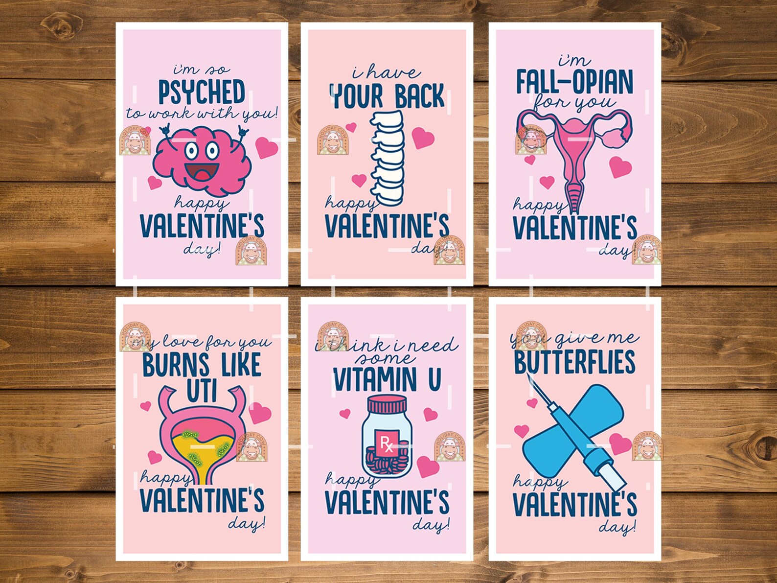 Funny Medical Valentines Day Cards for Nurses Printable, Healthcare ...