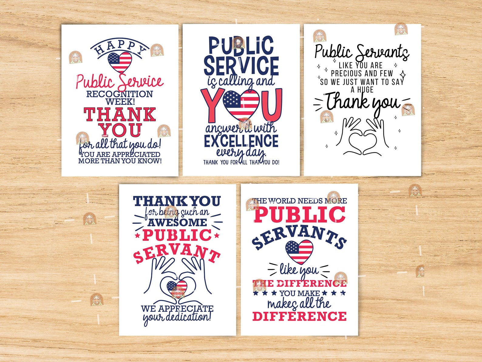 Public Service Recognition Week Signs Printable, Public Service Week ...