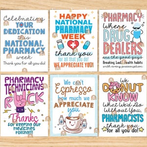 Pharmacy Week Sign Printable, Pharmacist Thank You Gift, Happy Pharmacy ...