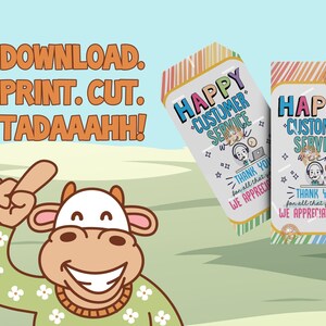 Customer Service Week Tags Printable, Happy Customer Service ...