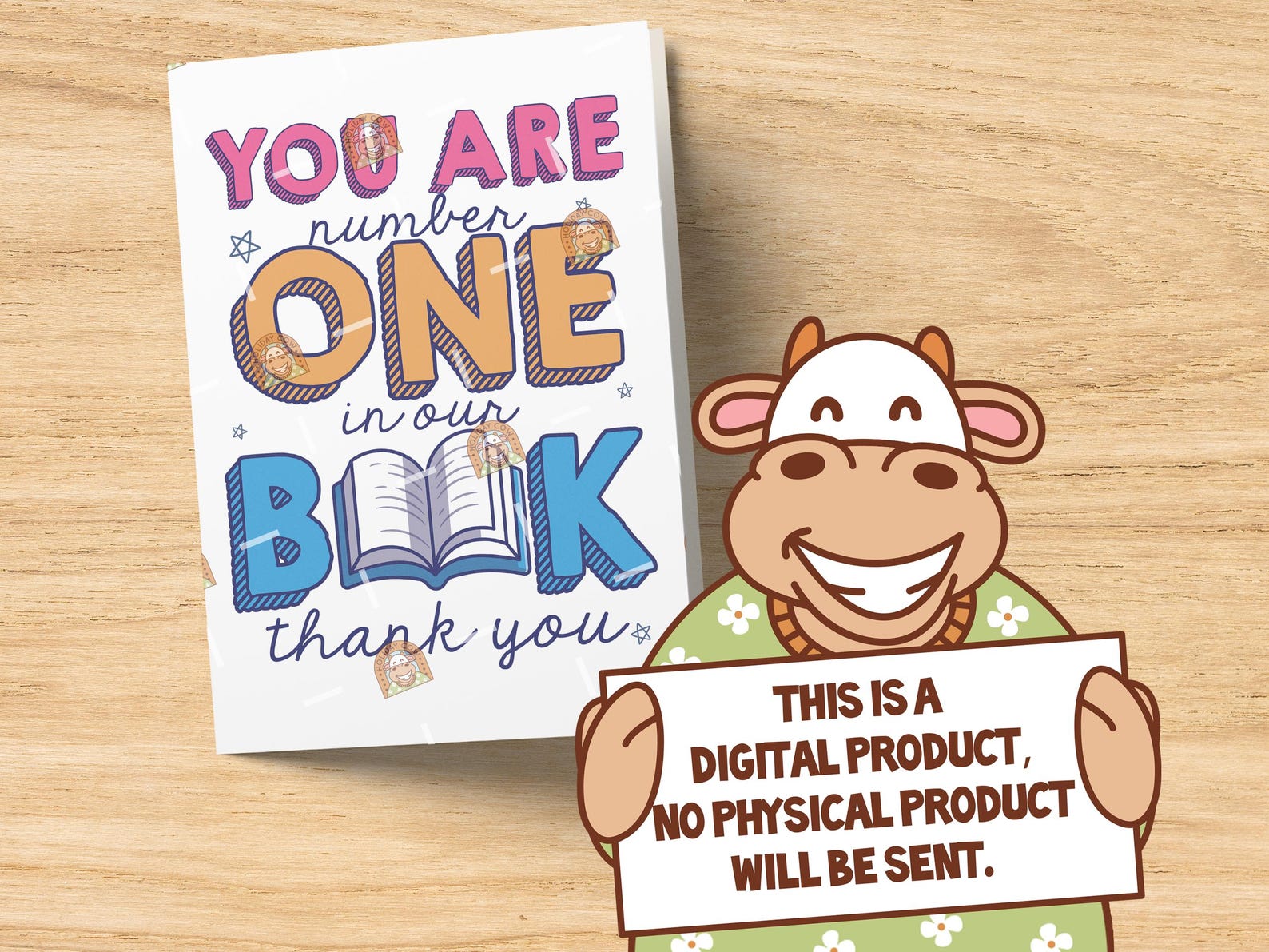 Librarian Gift, Printable Librarian Card, Thank You Librarian Day Gift ...