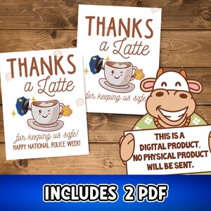 Police Week Card, National Police Officers Week Card Printable, Police ...