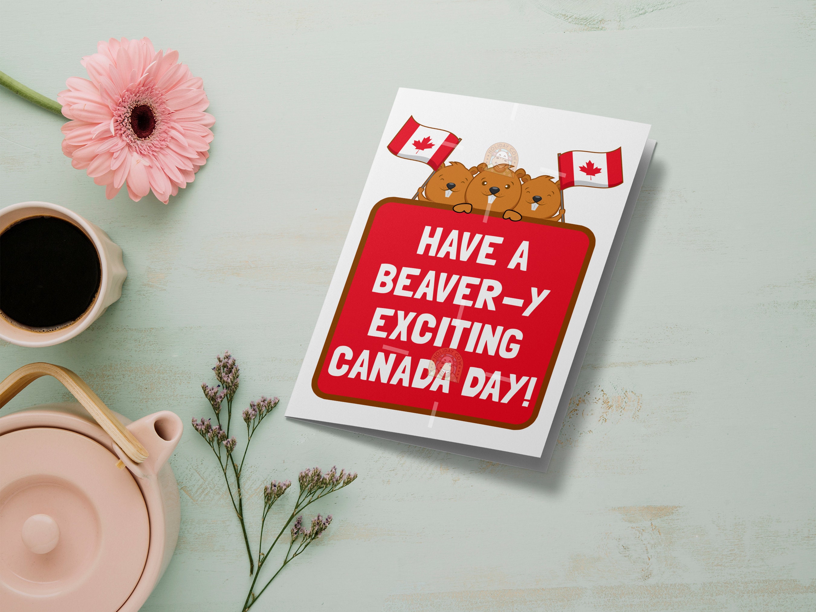 Canada Day Card, Printable Canada Day Gift, Funny Happy Canada Day Card ...