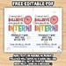 Intern Gift Card Holder, Printable Target Gift Card Holder, Intern ...