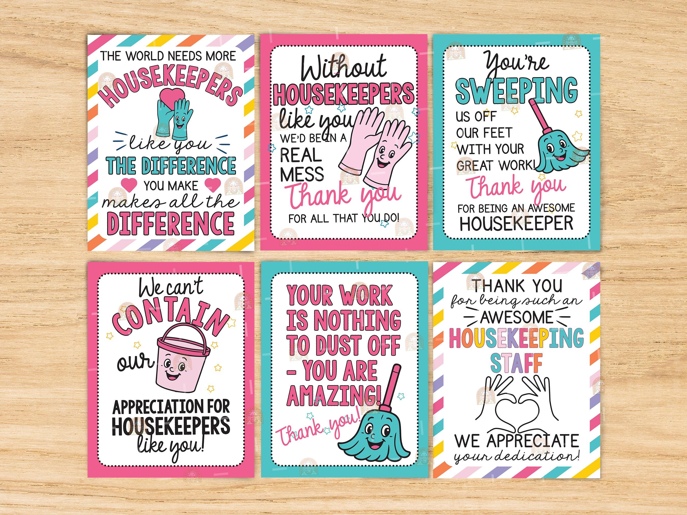 Housekeeping Week Signs Printable, Housekeeping Appreciation Week Decor ...