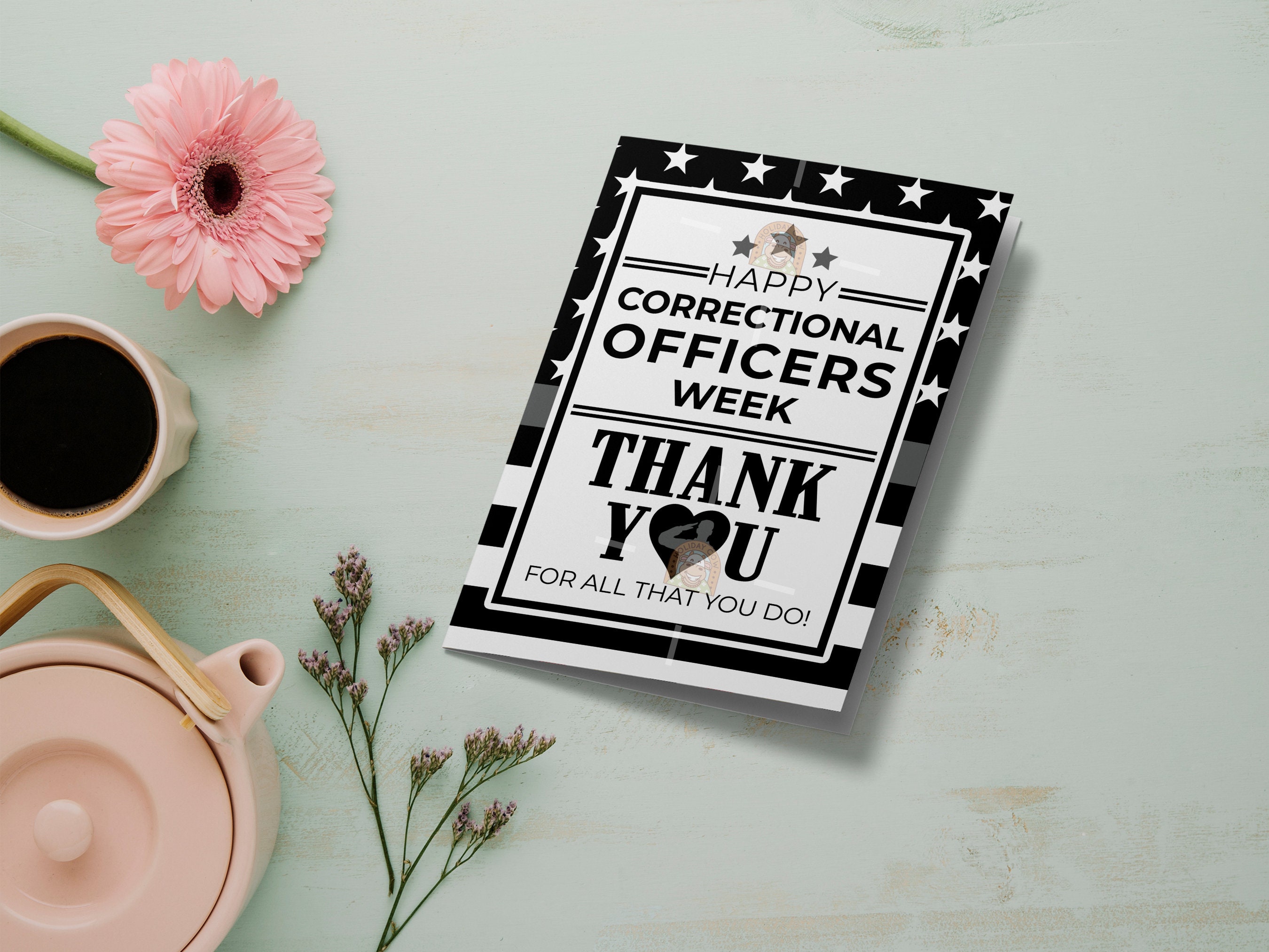 Correctional Officers Week Gift Printable, Correctional Officer Week ...