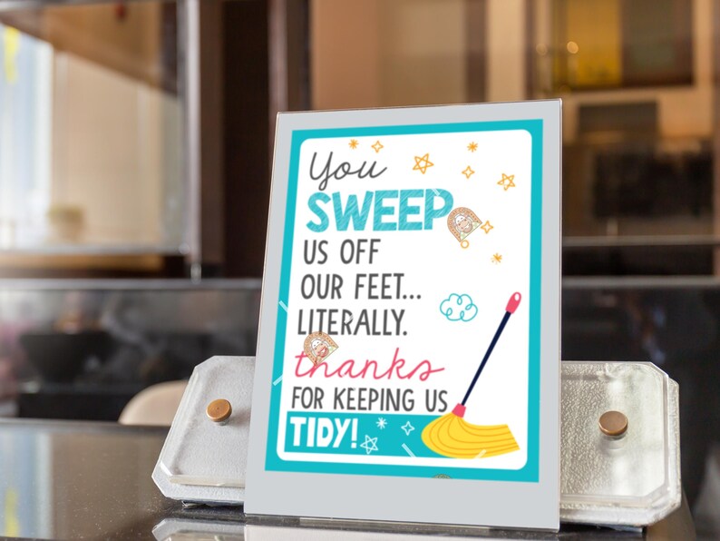 Custodian Appreciation Printable, Custodian Day Sign, Thank You ...