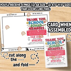 School Board Member Gifts, Printable School Board Recognition Month ...