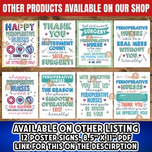 Periop Nurses Week Tag Printable, Perioperative Nurses Week Tag ...