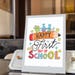 Personalized First Day of School Card Printable, Welcome Back to School ...