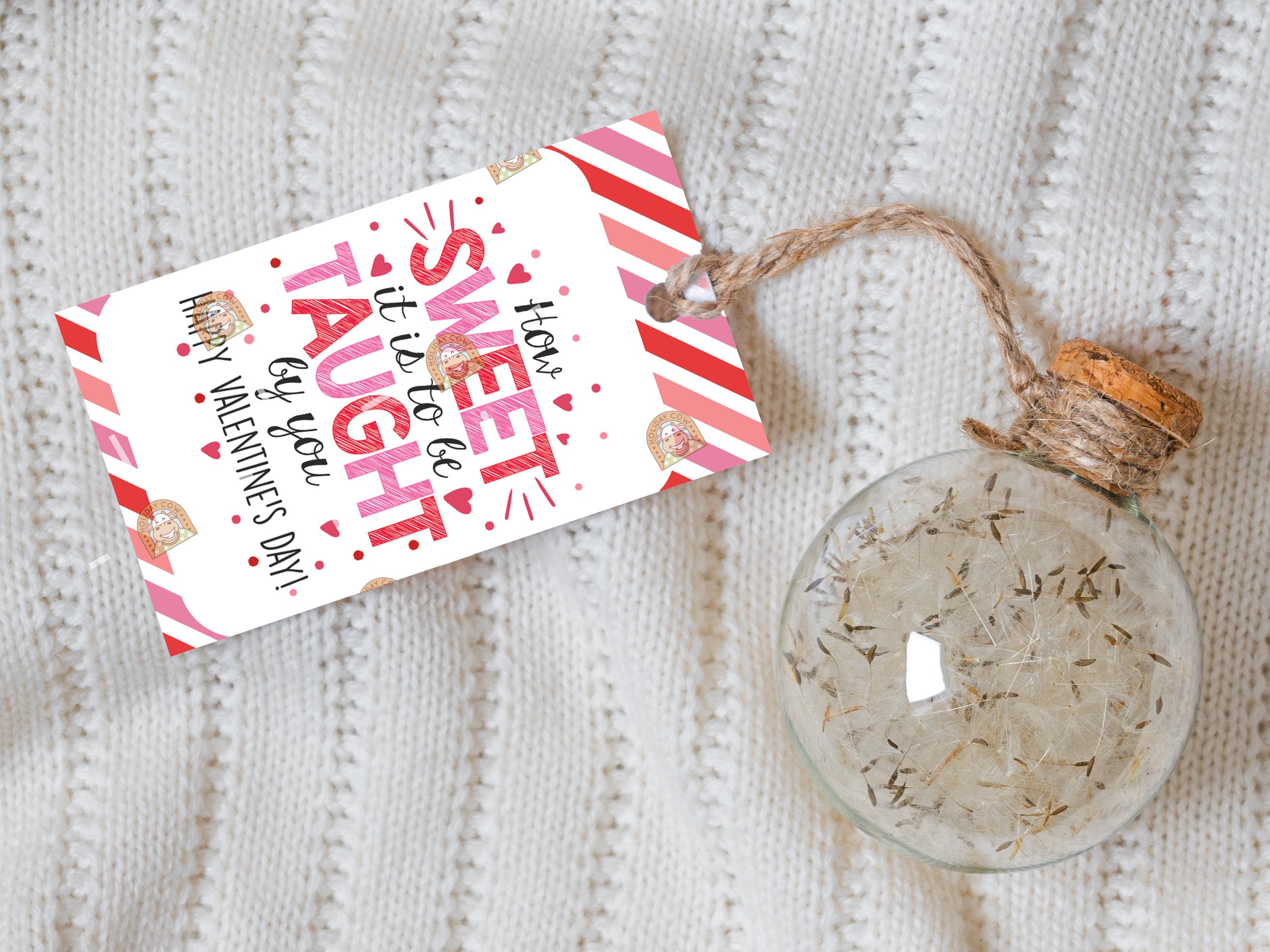 Teacher Valentine Gift Tags, Printable Valentine Teacher Appreciation ...