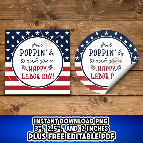 Labor Day Pop By - Etsy
