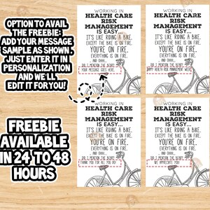 Health Care Risk Management Week Sign Printable, Healthcare Risk ...