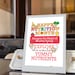 Nutrition Month Gift Printable, School Nutrition Month Décor, Nutrition ...