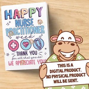 Nurse Practitioner Week Gifts, Nurse Practitioner Week Signs Printable ...