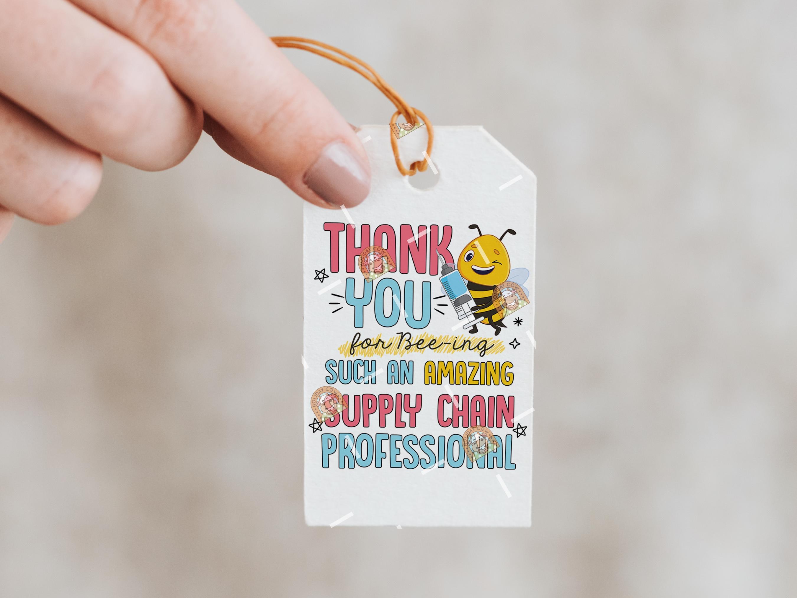 Supply Chain Week Printable Tag, Healthcare Supply Chain Gift Tag, SC ...