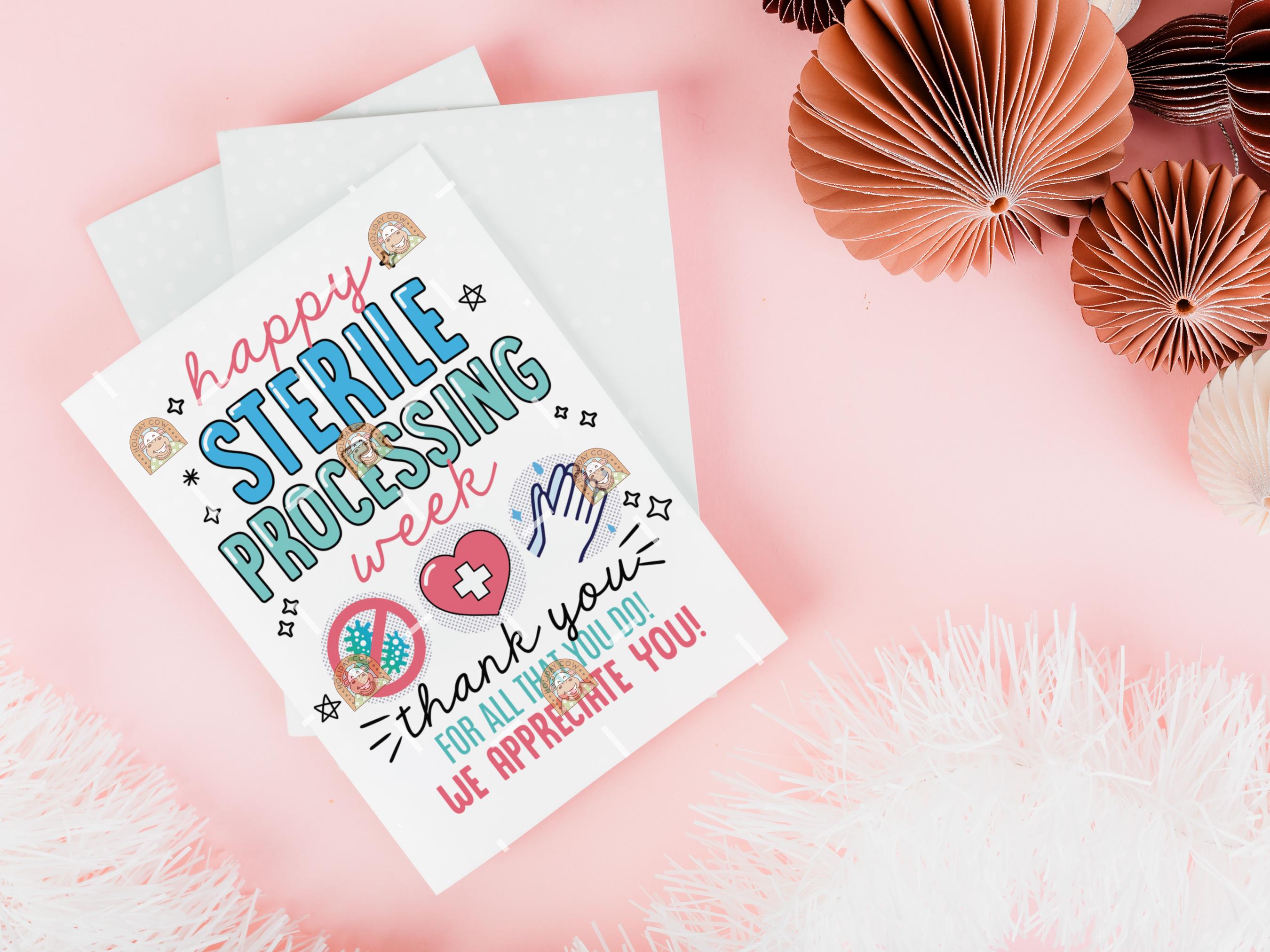 Sterile Processing Week Printable Sign, Sterile Processing Tech Gifts ...