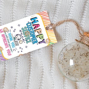 Customer Service Week Tags Printable, Happy Customer Service ...