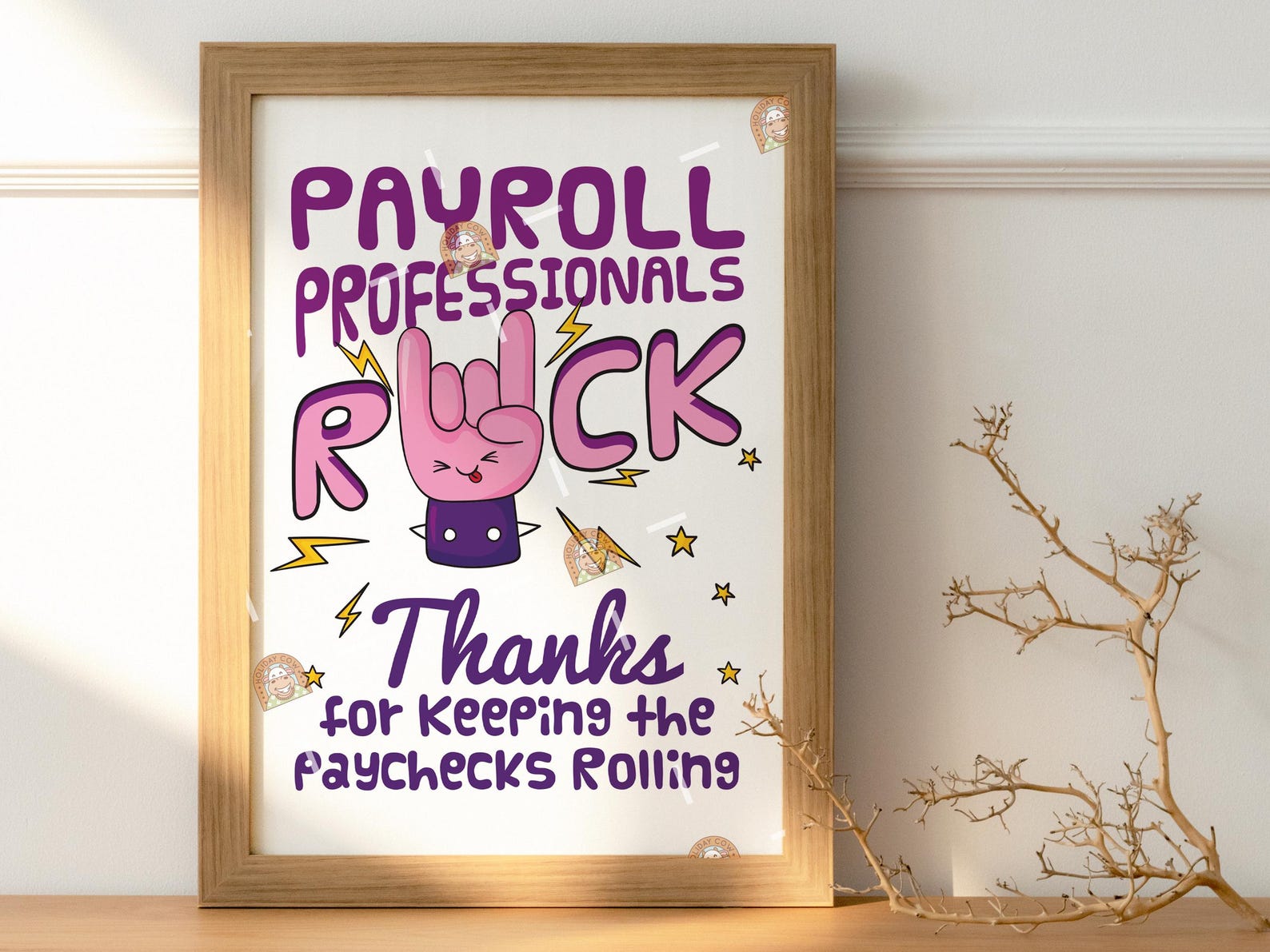 Payroll Appreciation Gift, Humor Payroll Card Printable, National ...