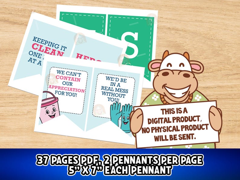 EVS Week Banner, Printable EVS Banner, National Healthcare ...