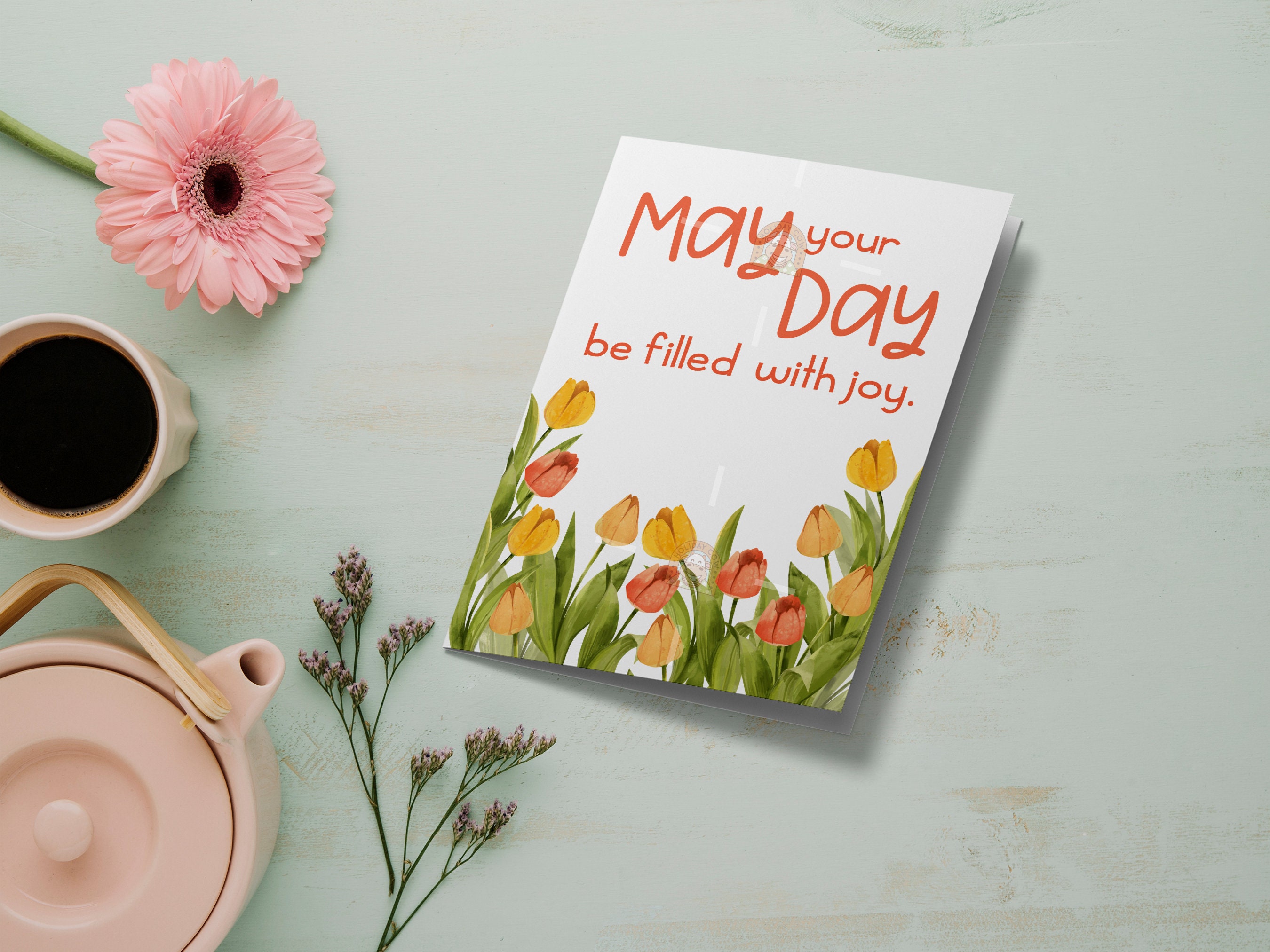 Happy May Day Printable Card, May Day Sign, May Day Decoration, May Day ...