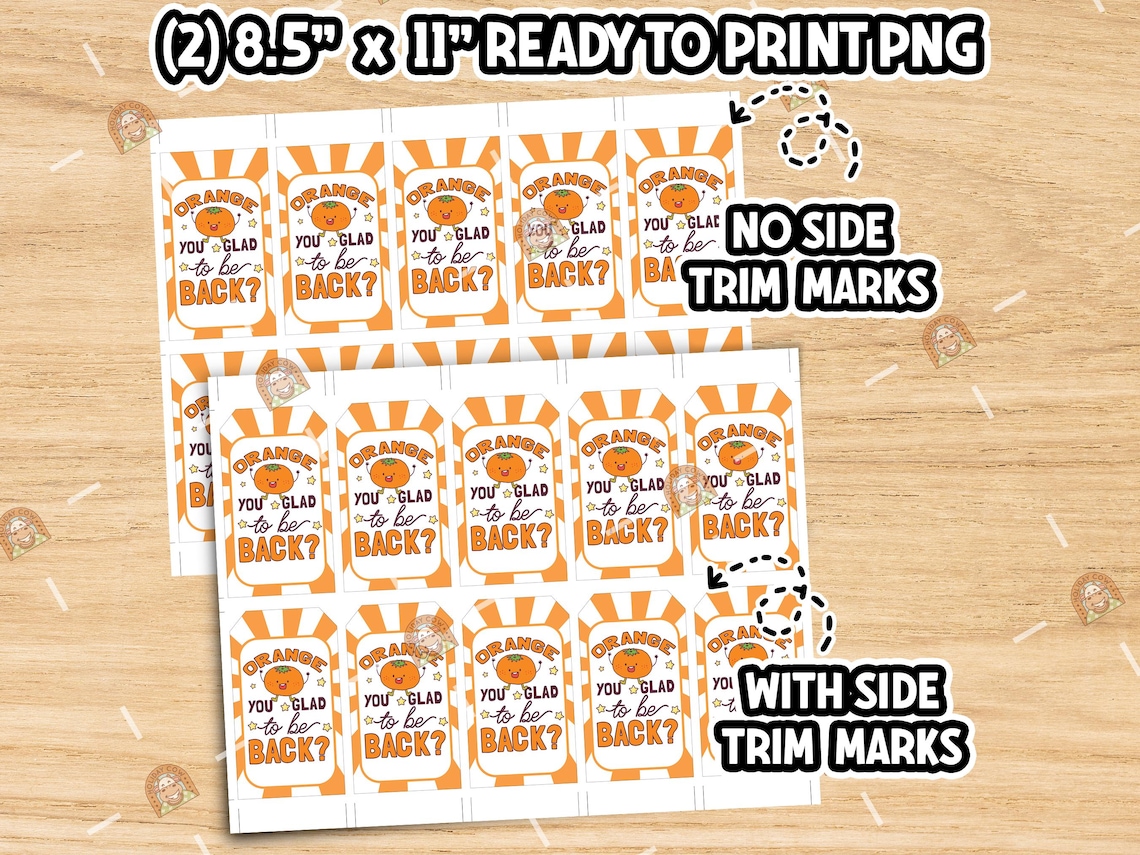 Lunchroom Back to School Tag, Printable First Day of School Tag for ...