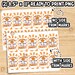 Lunchroom Back to School Tag, Printable First Day of School Tag for ...
