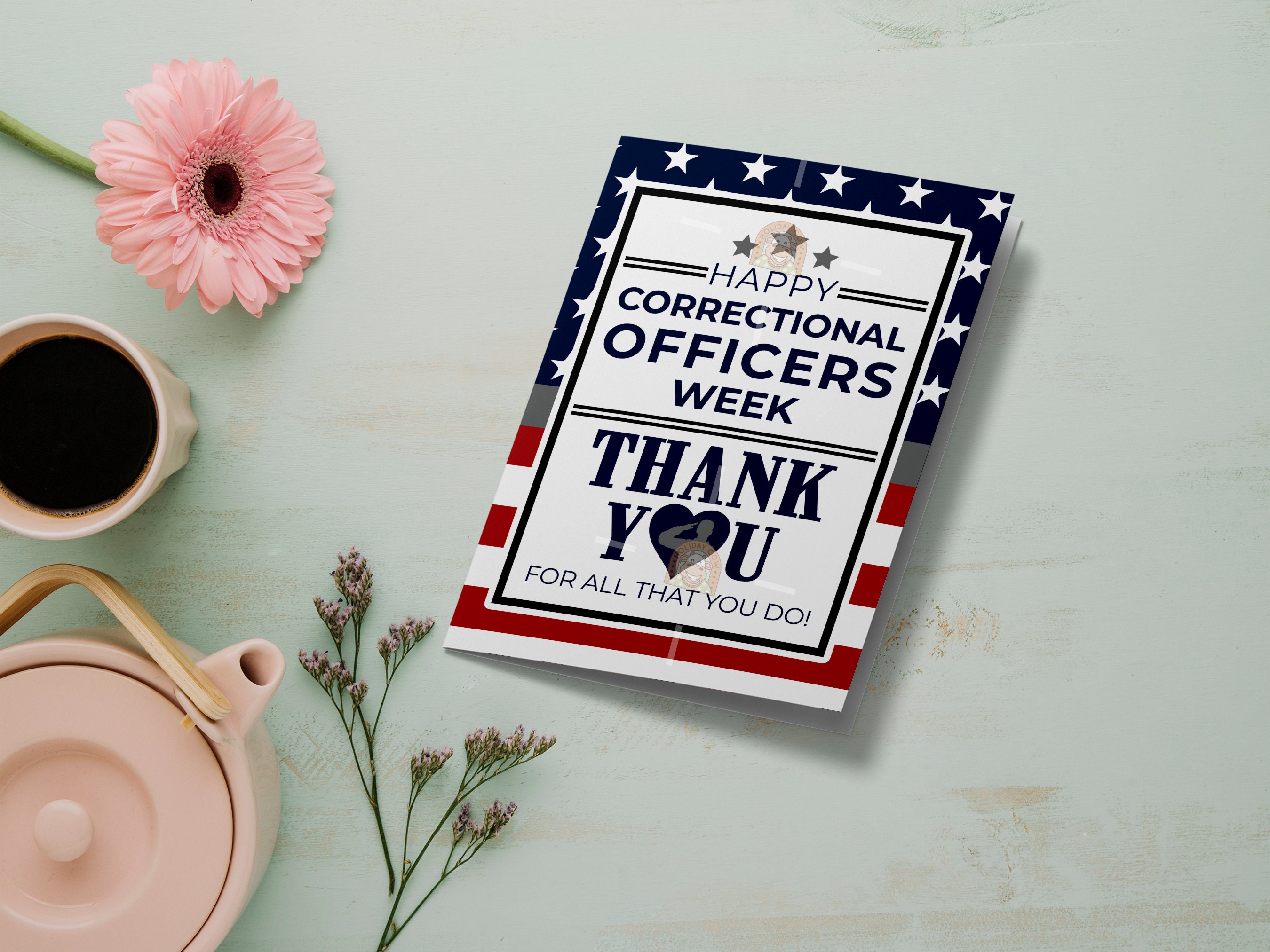 Correctional Officers Week Gift Printable, Correctional Officer Week ...