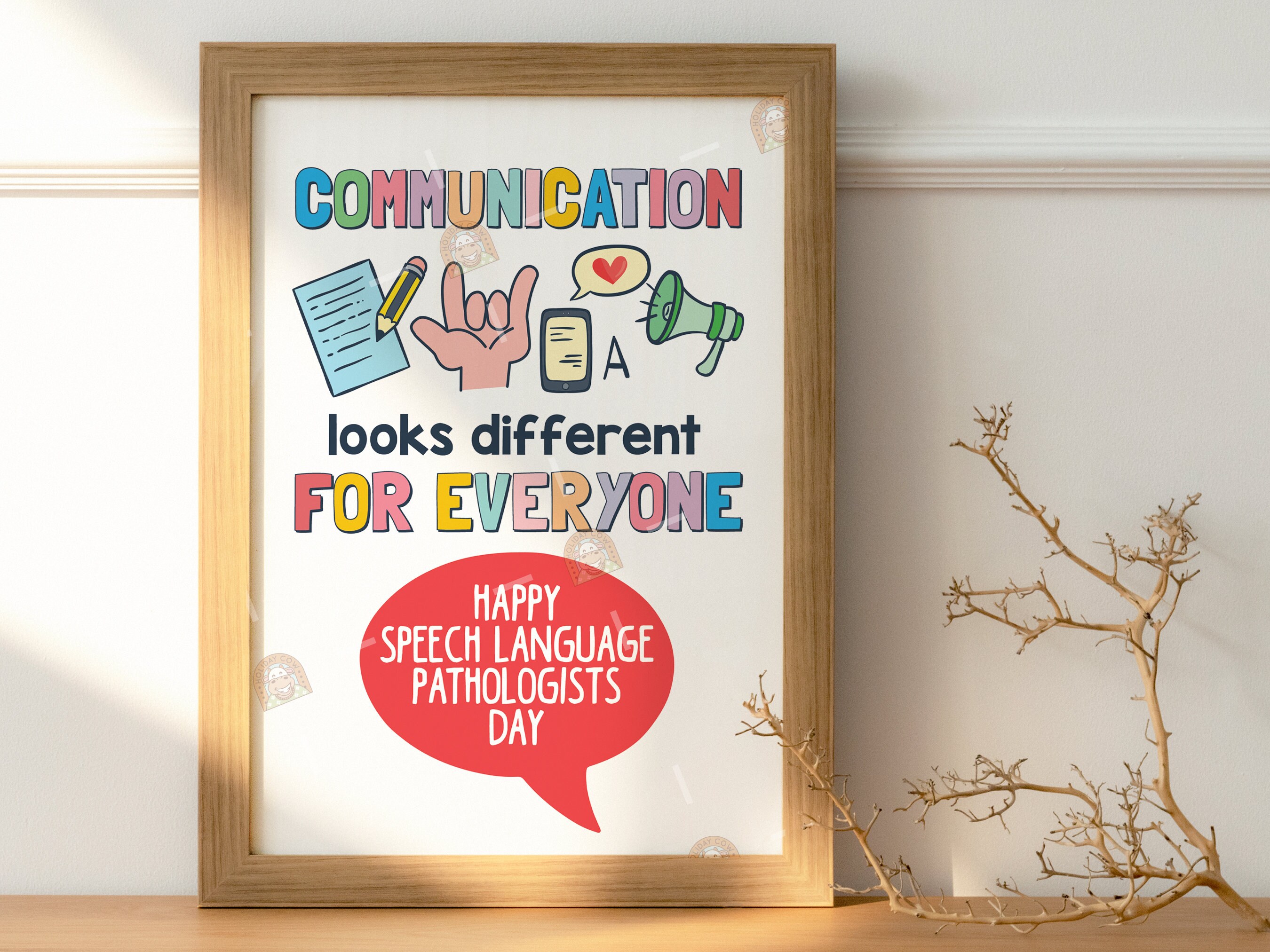 Speech Pathologist Card Printable, Speech Language Pathologist Gift ...