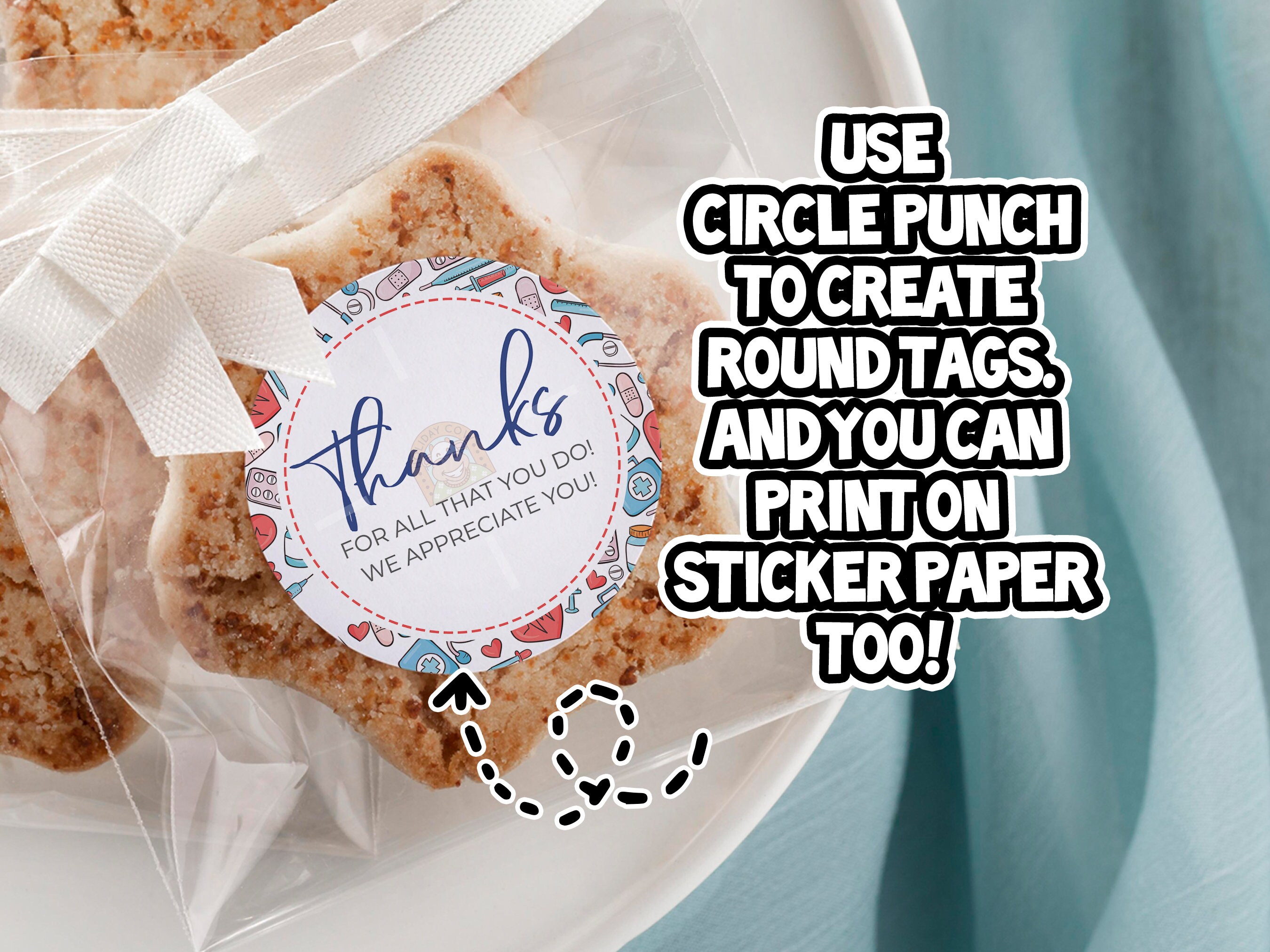 Nurses Week Tag, Printable National Nurses Week Tag, Nurses Week Gift ...