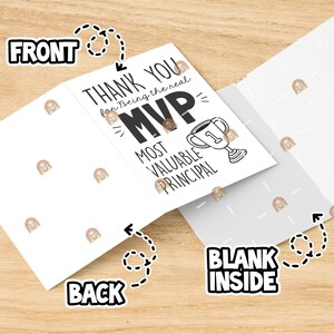 School Principal Gift, Printable Principal Appreciation Sign, National ...