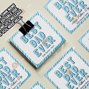 Fathers Day Tags Printable, Happy Fathers Day Gift Tags, Fathers Day ...