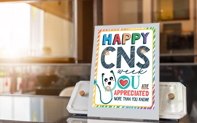CNS Week Signs Printable Bundle, Clinical Nurse Specialist Gifts, CNS Appreciation Poster, Cns ...