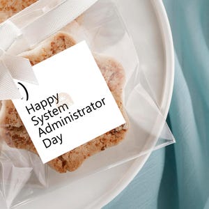 Sysadmin Gift Tags, System Administrator Day Tag Printable, System ...