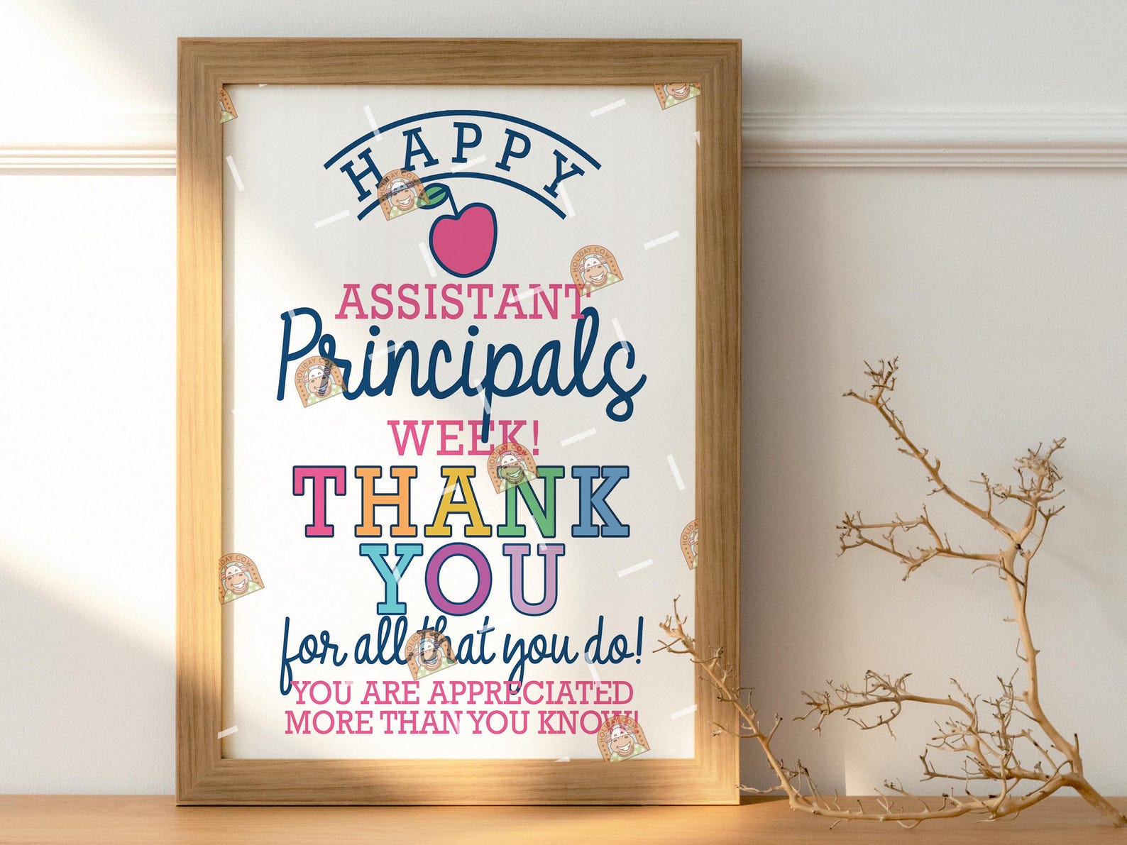 Assistant Principals Week Gift Printable, Assistant Principal ...