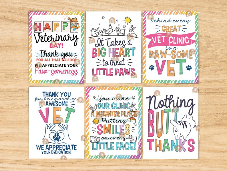 Veterinary Day Signs Printable, Veterinary Appreciation Posters ...