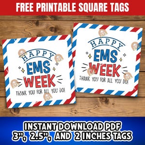 EMS Week Signs Printable, EMS Week Decor, EMS Appreciation Poster ...