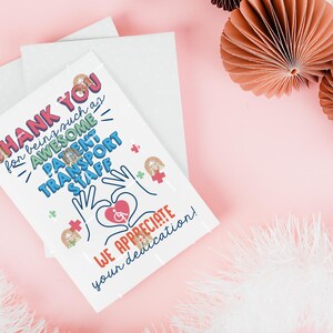 Patient Transporter Thank You Gift, Patient Transport Week Card ...