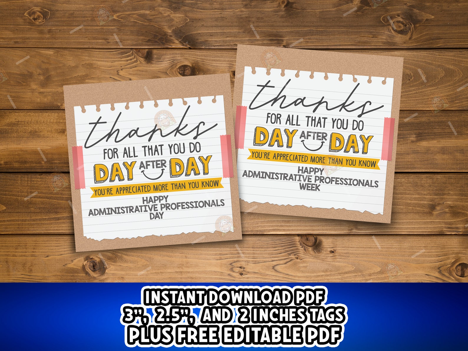 Administrative Professionals Day Tag, Administrative Professionals Day ...