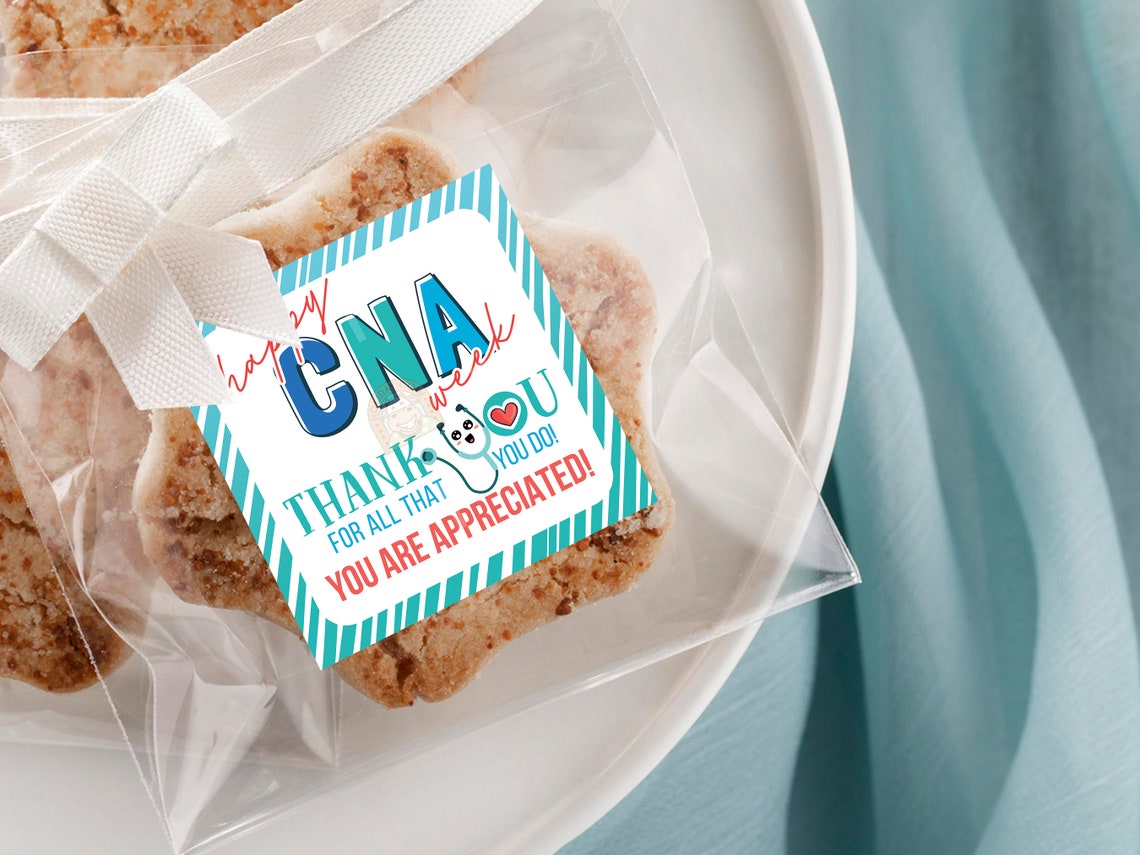 CNA Week Tags Printable, Certified Nursing Assistant Week Tag, Cna ...