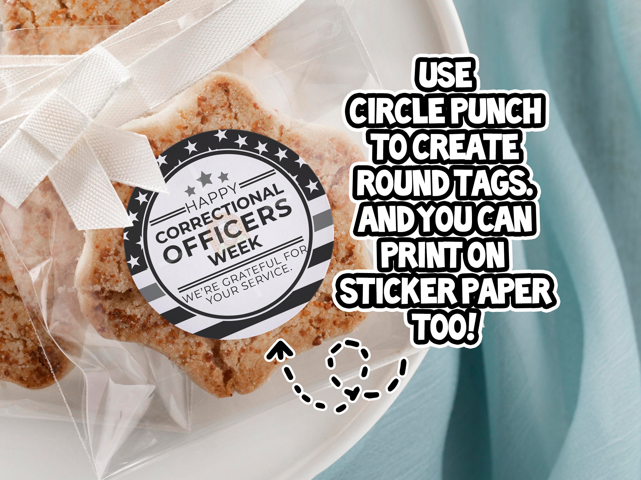 Correctional Officers Week Gift Tags Printable, Correctional Officer ...