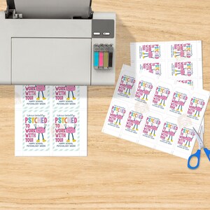 School Psych Tag, Printable School Psychologist Gift Tag, Thank You ...