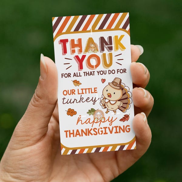 Thanksgiving Tags - Etsy