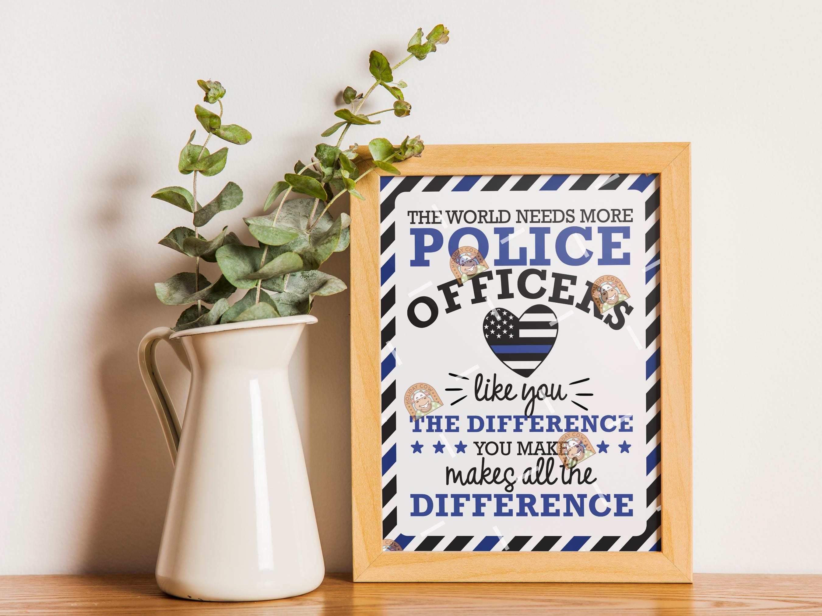Police Week Signs Printable, National Police Officers Week Posters ...