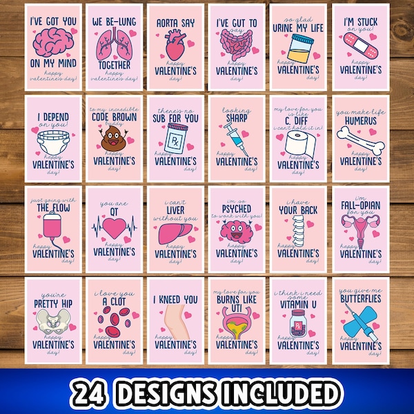 Medical Valentines - Etsy