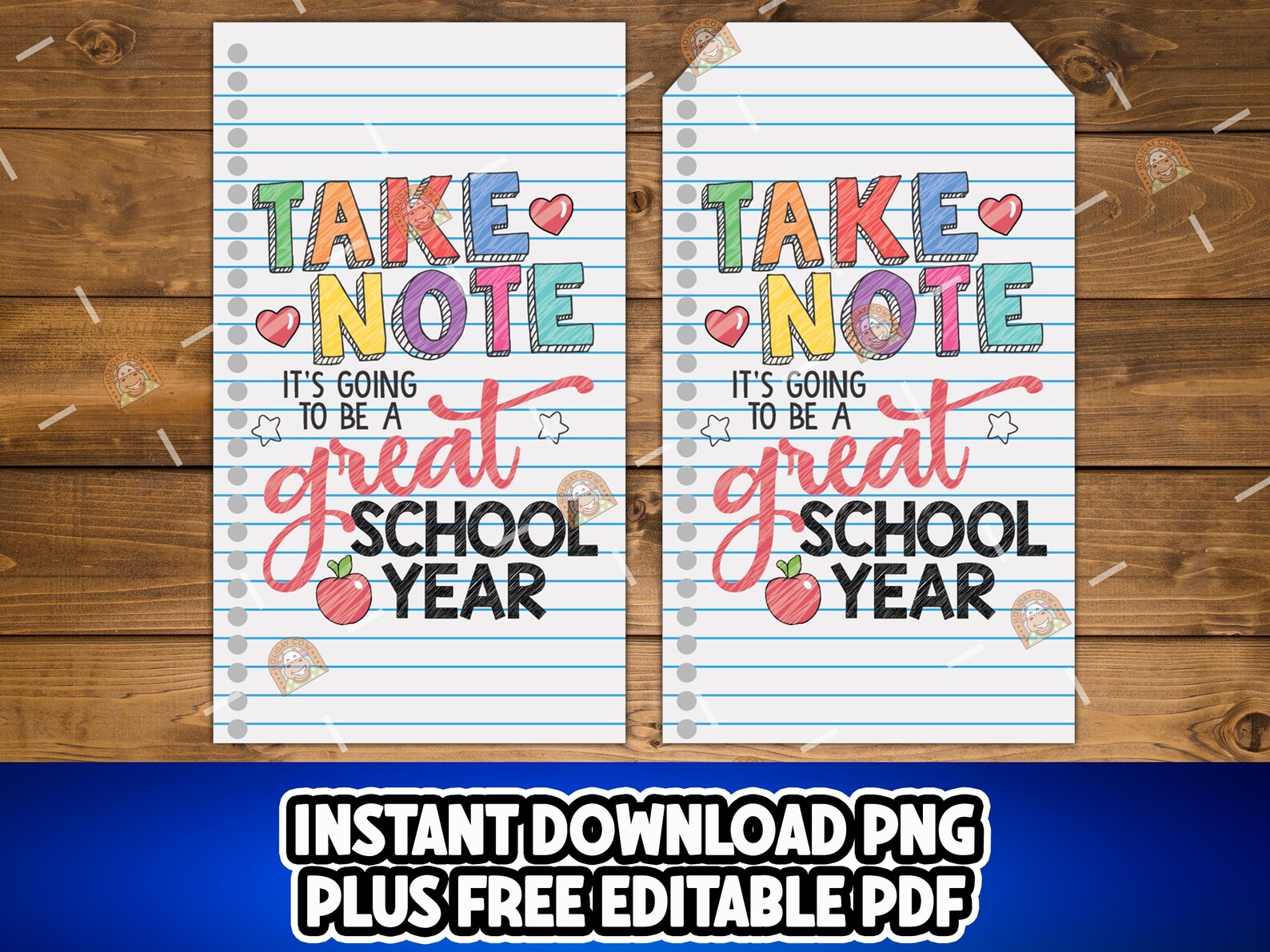 Back to School Tag Printable, Take Note Its Going to Be Great School ...
