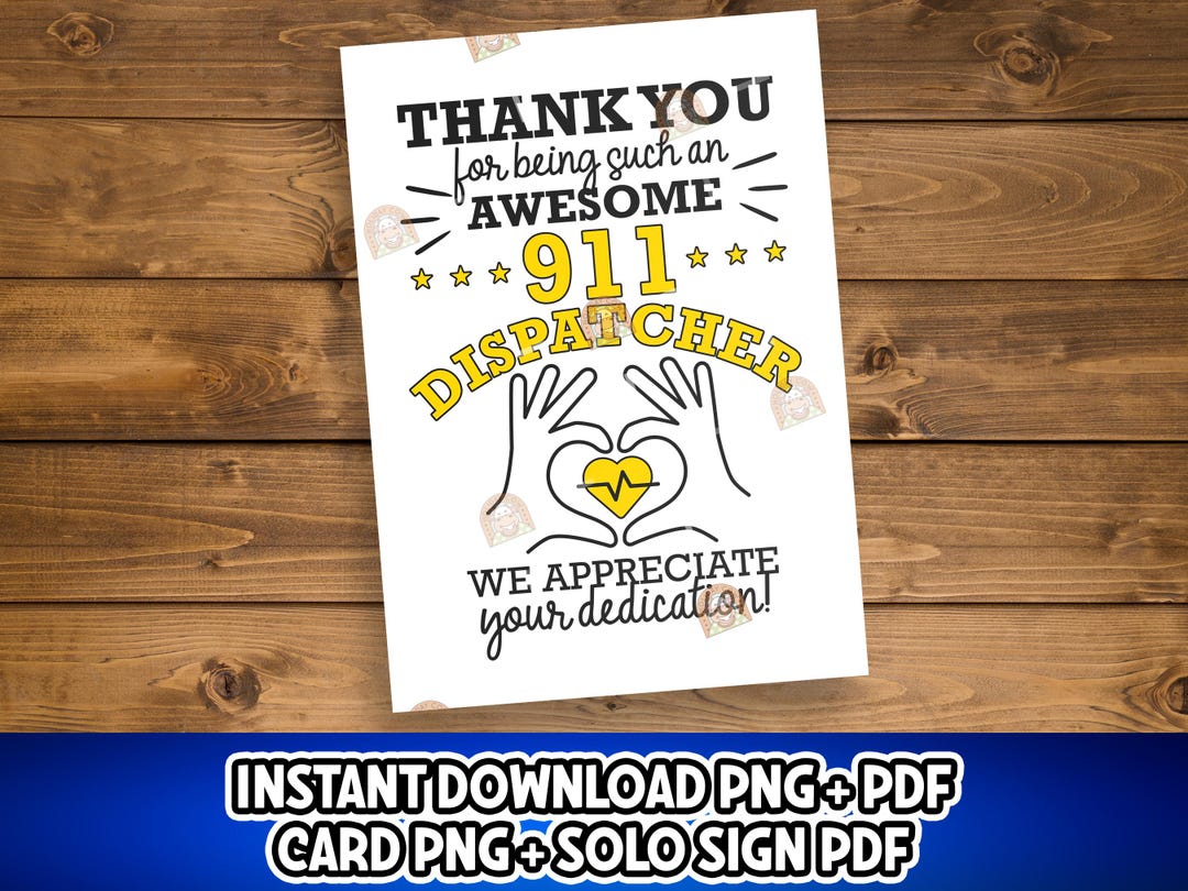 Dispatcher Gift, 911 Dispatchers Week Gift, Public Safety ...