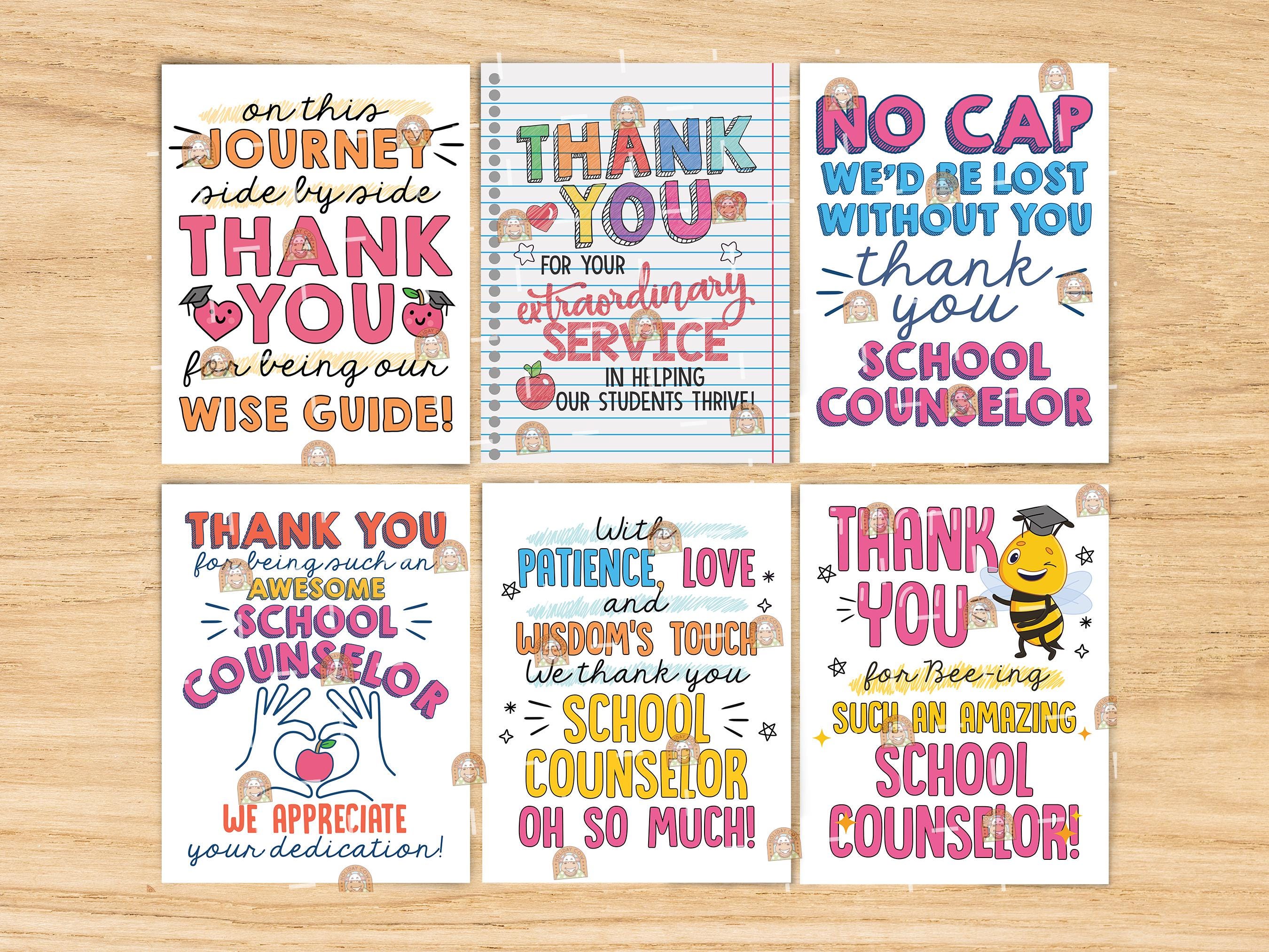 National School Counseling Week Signs Printable, School Counseling Week ...