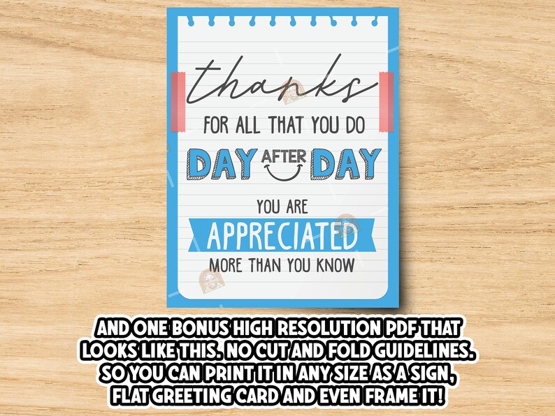 Nurses Week Card, Printable School Nurse Appreciation Gift, Nurse Thank ...